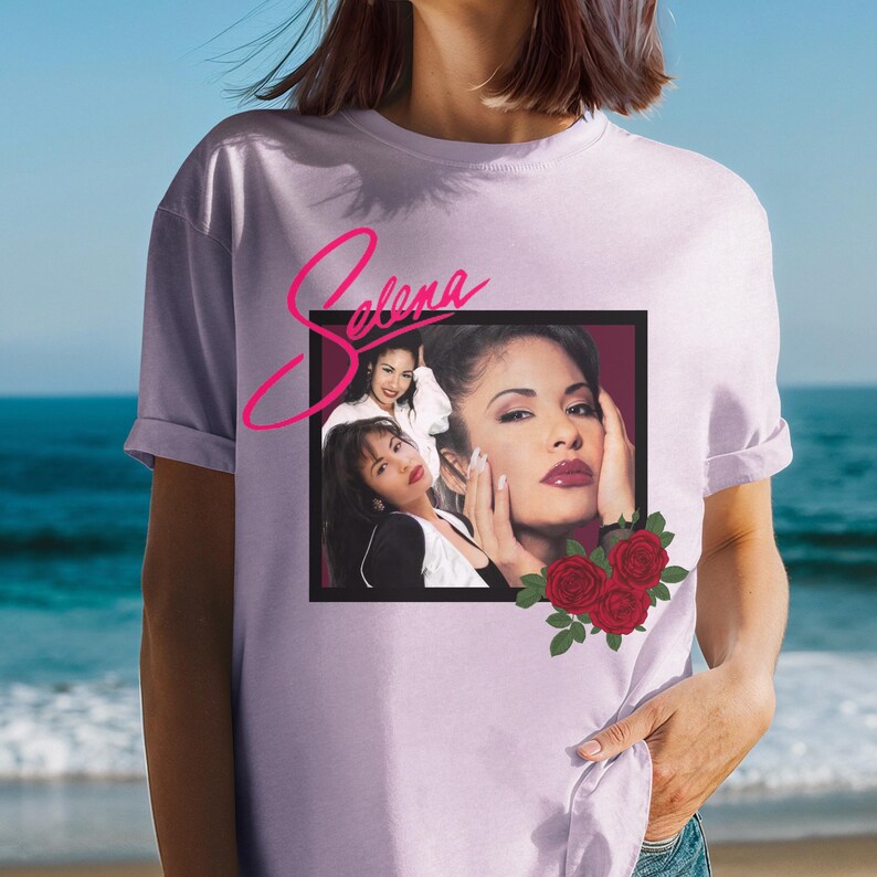 Selena Quintanilla Shirt Glamour Shots Tee 90s Tejano Music Legend ...
