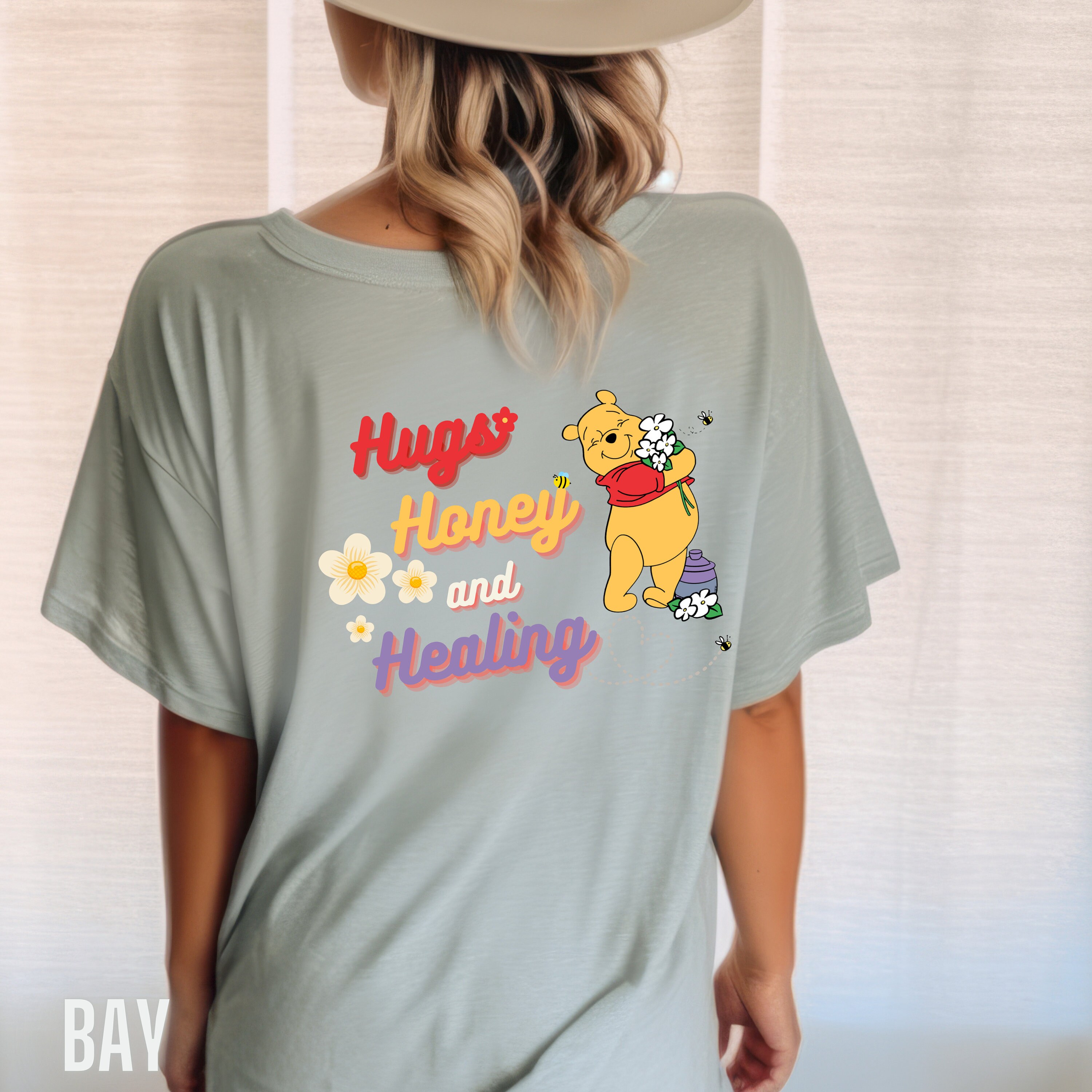Cute Nurse Shirt, Winnie the Pooh Design, Comfort Colors Tshirt - Etsy