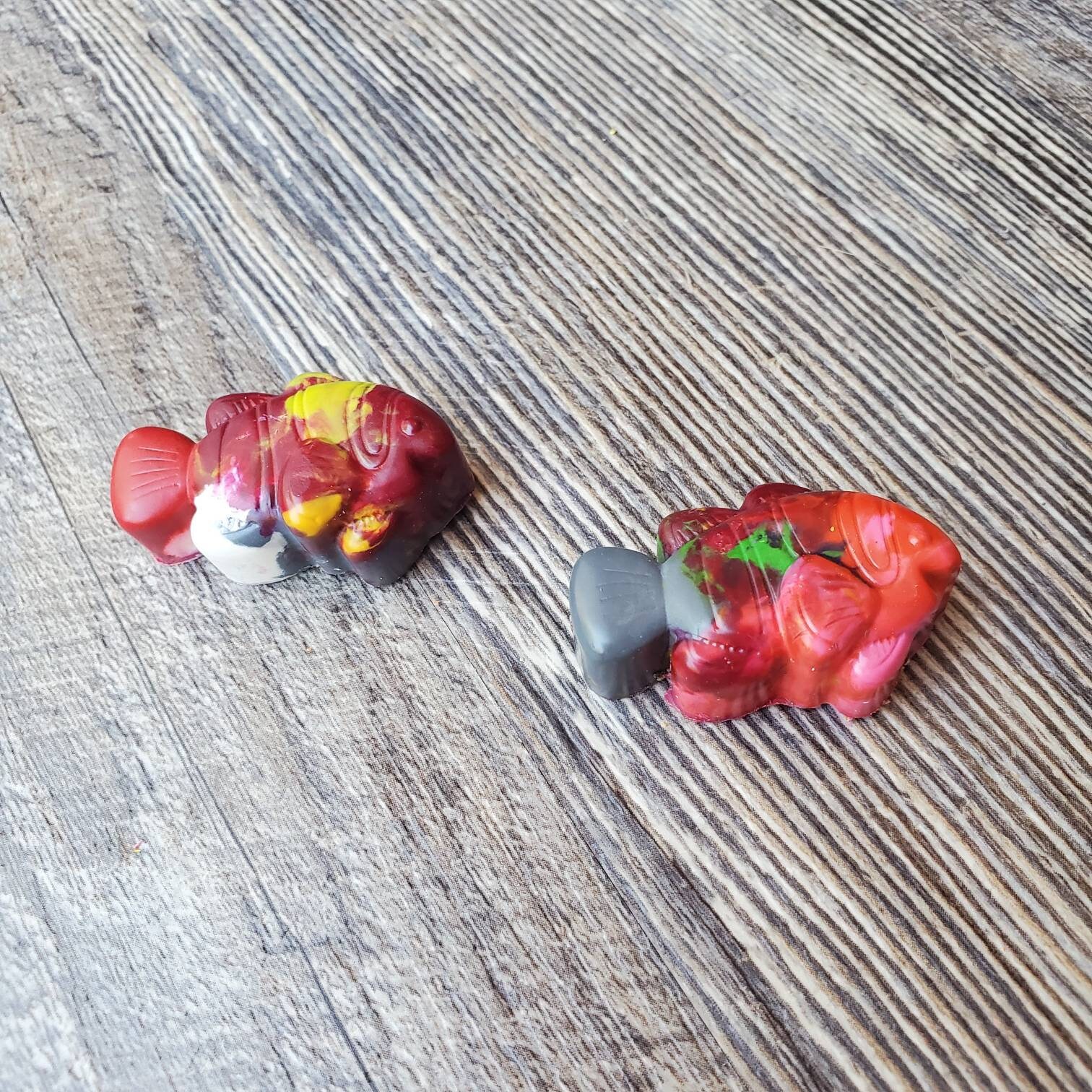 Ocean Themed Crayons turtle, Starfish, Fish Recycled Kids Party Favors ...