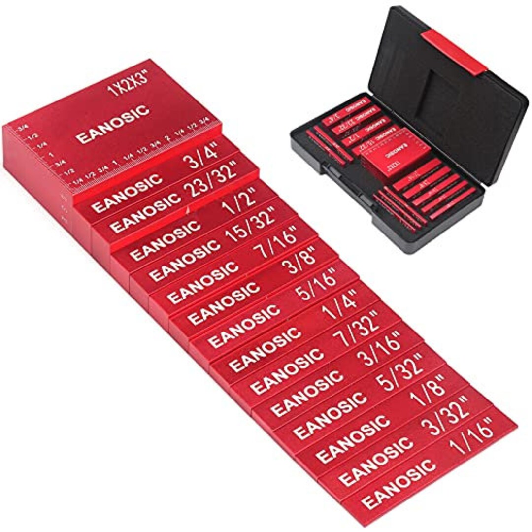 15 Aluminum Bars for Router/table Saw Setup, Precision Gauge Set With ...