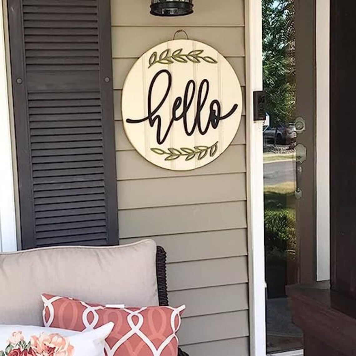 Reusable 12 Round Welcome Stencils for Versatile Wood Sign Art.use Them ...