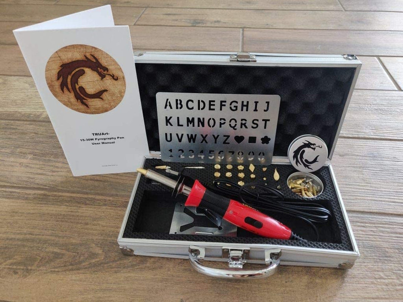 Wood & Leather Pyrography Pen Set, Best Wood Burning and Leather Crafts ...