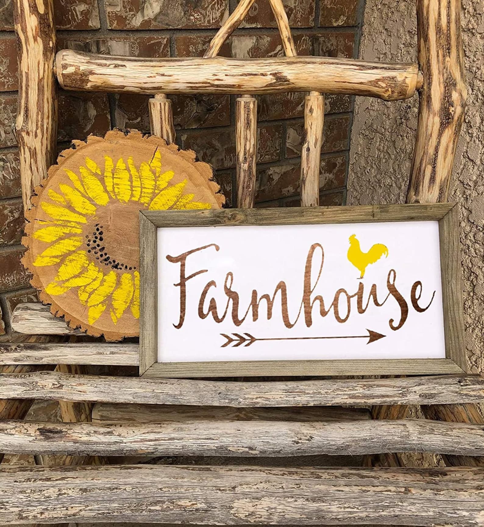 Farmhouse Stencils Farm Theme Reusable Stencils for Painting - Etsy