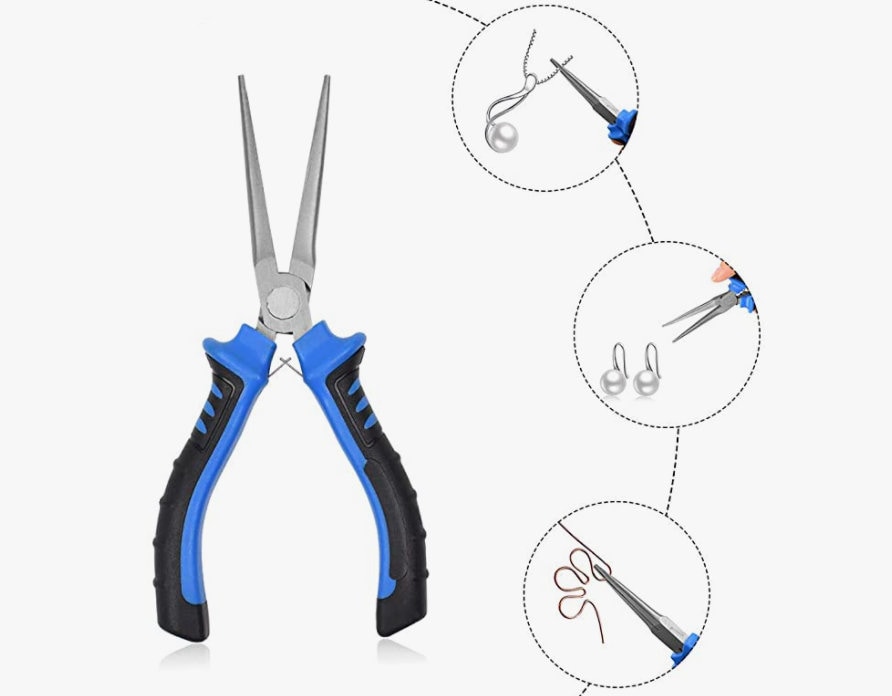 Jewelry Making Tools 8pcs Set /mini Precision Pliers Kit With Wood ...