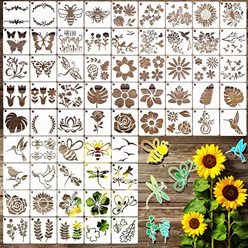 65 Animal Stencils for Diy:tree, Bee, Bird Templates. Ideal for Wood ...