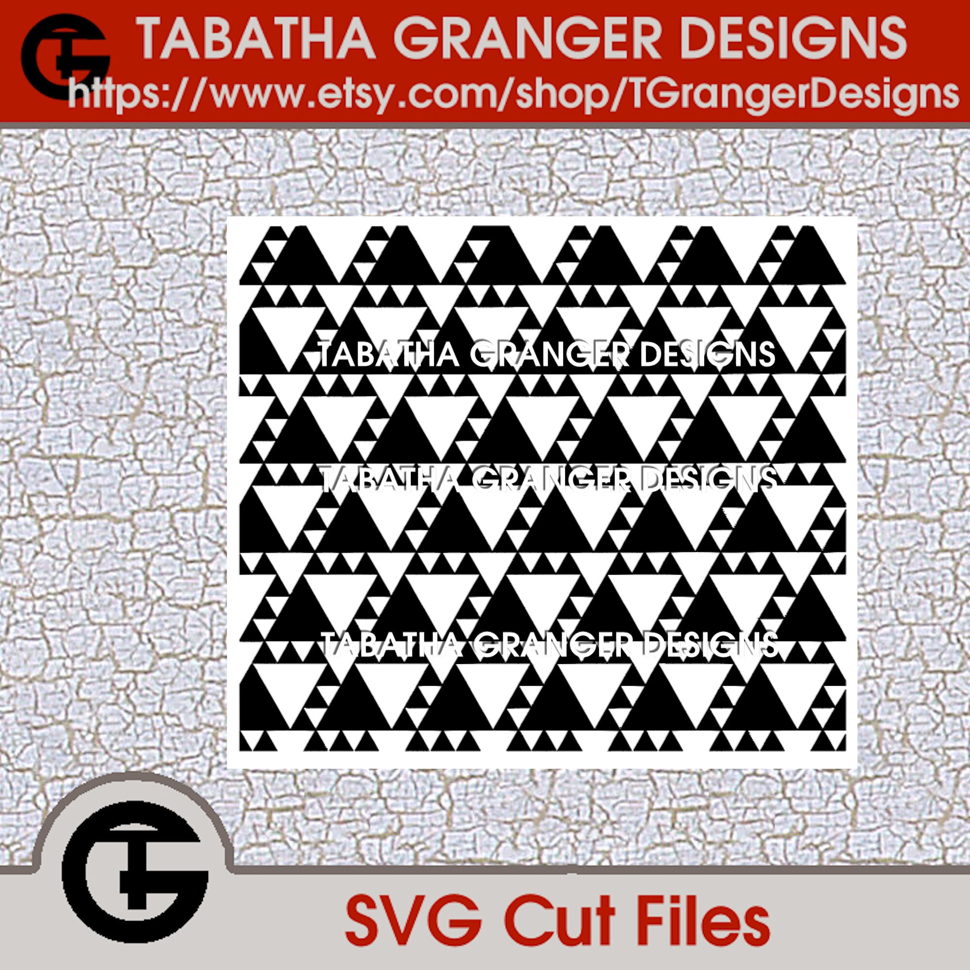 Stacked Triangles SVG - Etsy