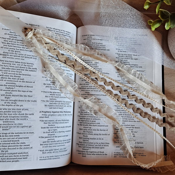 Ribbon Bookmark - Etsy