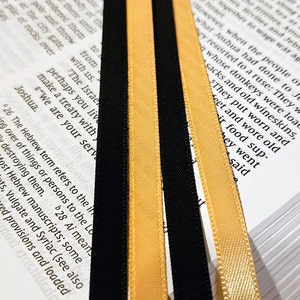 Premium Ribbon Bookmark | 4 Stranded - Etsy