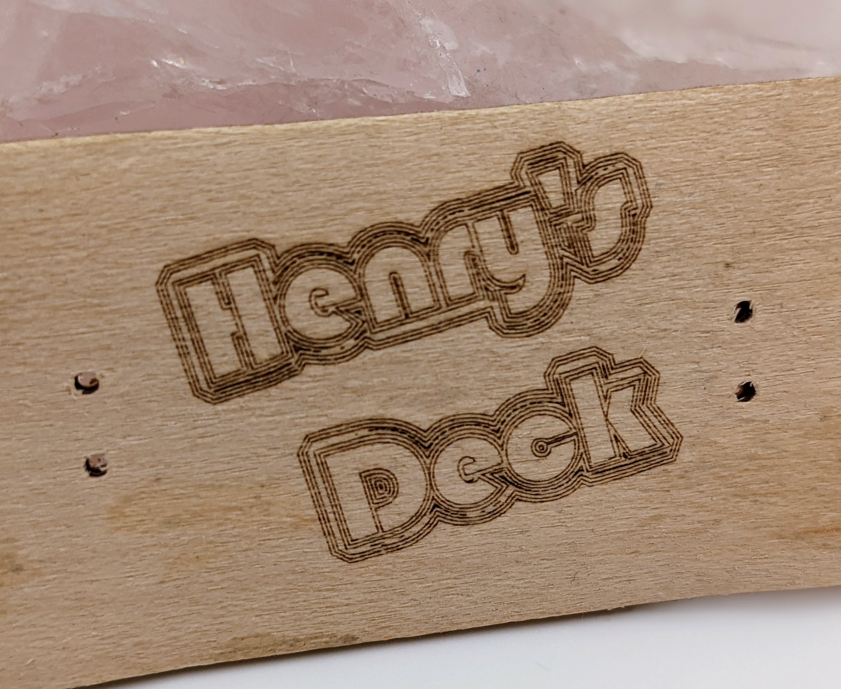 Personalised Wooden Fingerboard Deck 32mm Handmade deck - Etsy