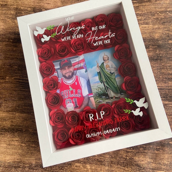 Shadow Box Memorial - Etsy
