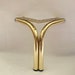 Gold Metal Furniture Legs (set of 4) With Screws - Etsy