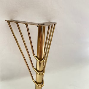 Gold & Silver Metal Furniture Legs - Set of 4 - Etsy