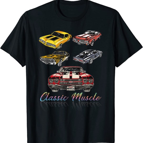 Muscle Car Shirt - Etsy