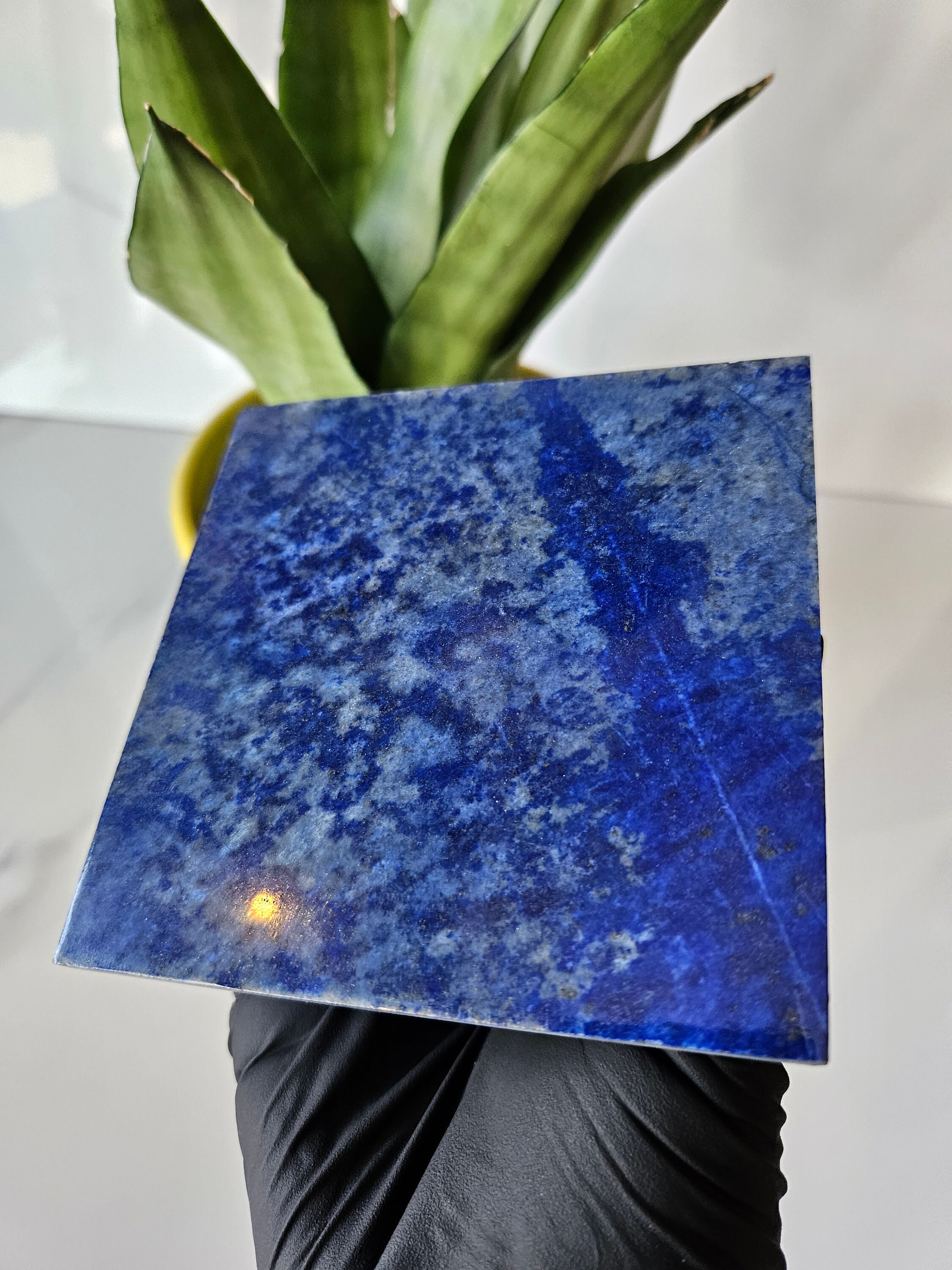 10x10 Cm Stone Sided Tile Royal Blue Loose Gemstones - Etsy