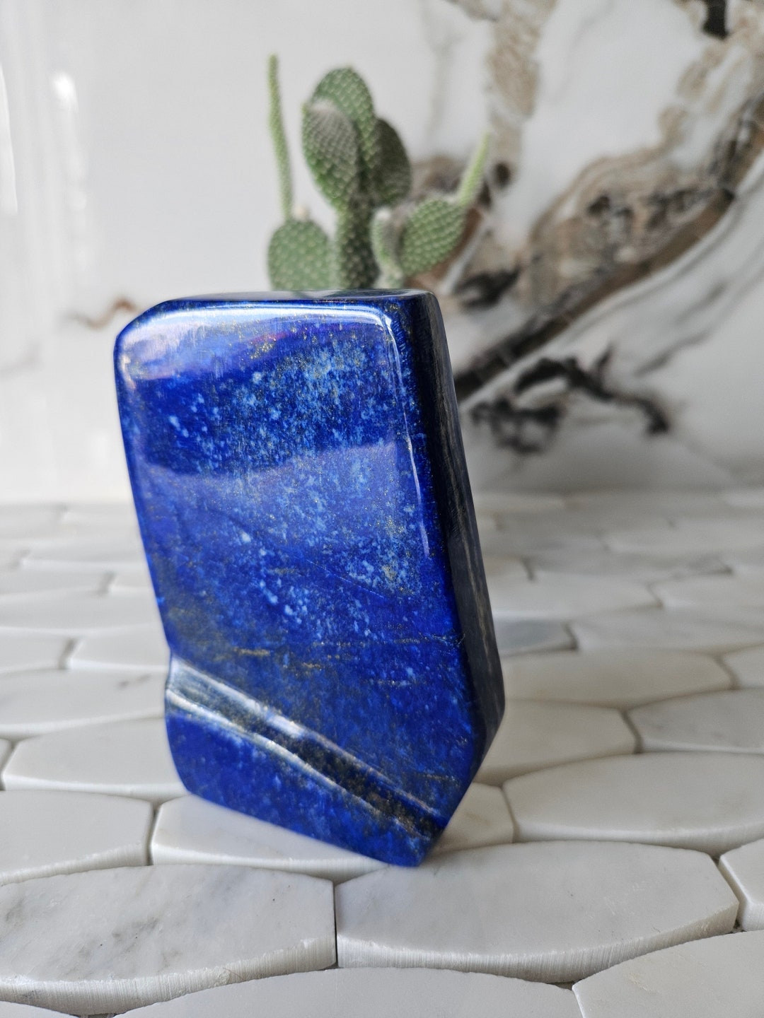 Tumbled Stone Lapis Lazuli, Free Form Stone, Gemstone Rock, Natural ...