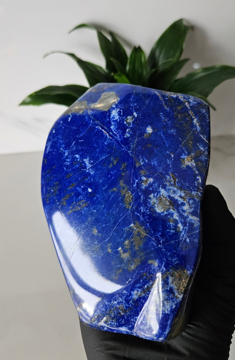Tumbled Stone Lapis Lazuli, Free Form Stone, Gemstone Rock, Polished ...