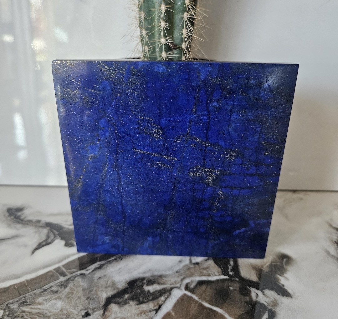 High-quality A++++ Polished Lapis Lazuli Stone Tile | Metaphysical ...