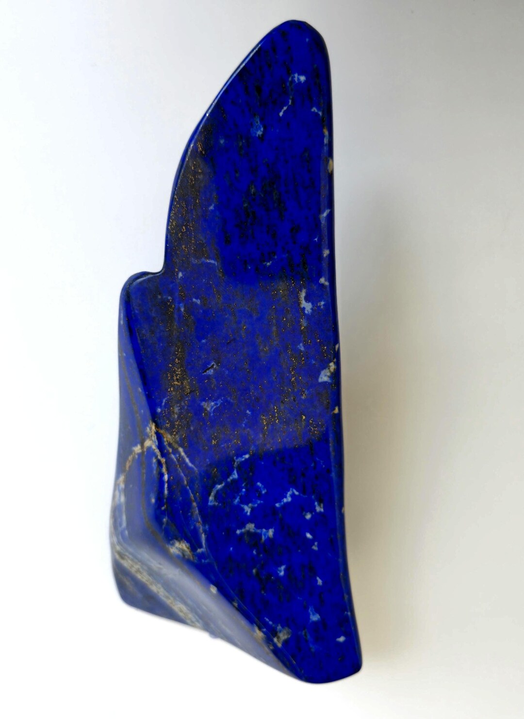 Polished Rough Lapis Lazuli Slab: Golden Pyrite, Afghanistan - 4.17 Lbs ...