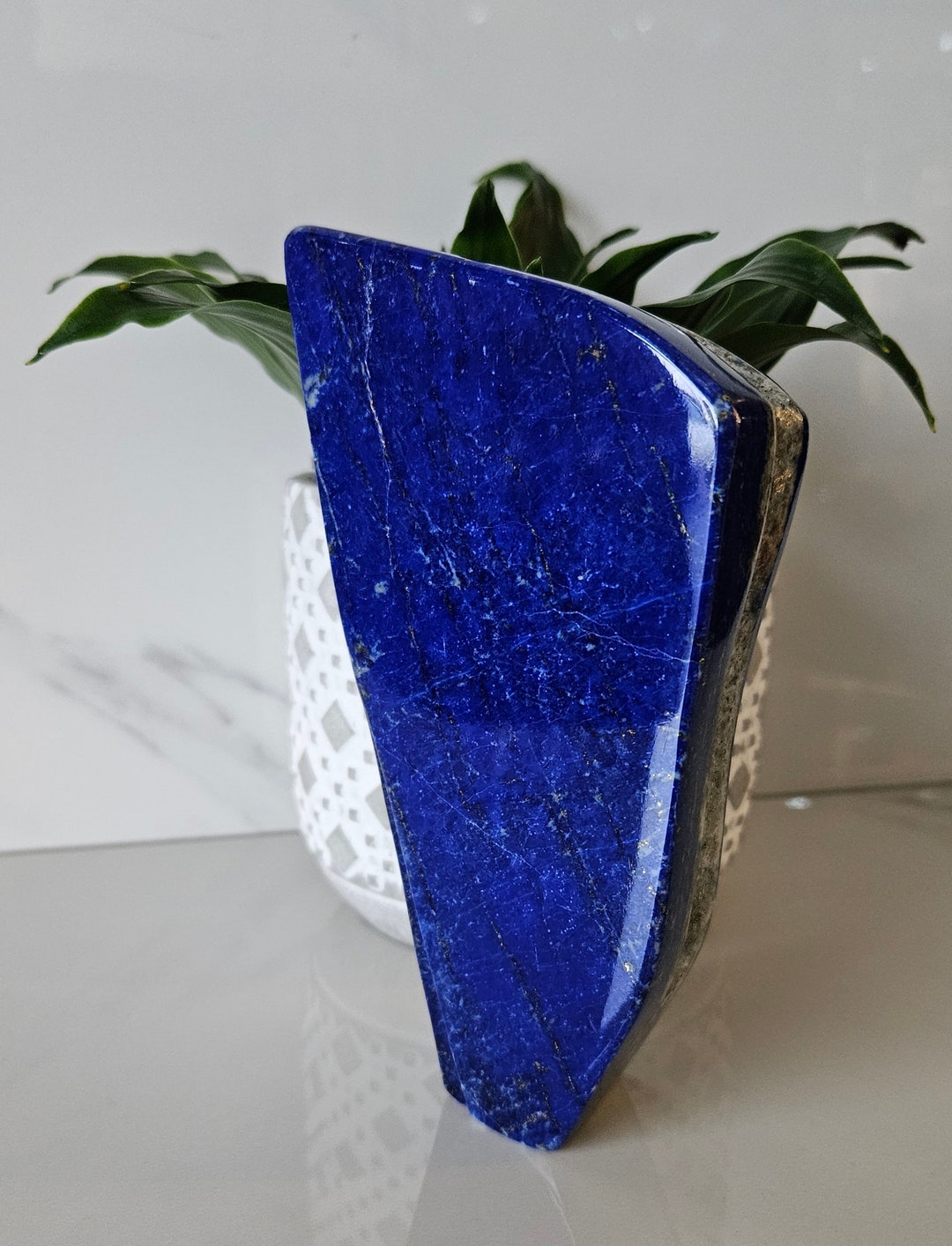 Free Form Stone, Tumbled Stone, Lapis Lazuli, Gemstone Rock, Polished ...