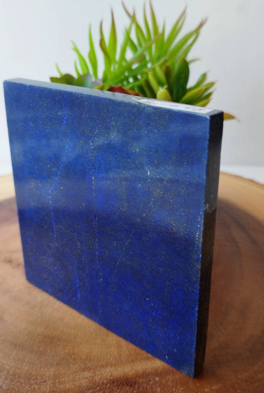 10x10 Cm Stone Sided Tile A Lapis Lazuli Desk - Etsy