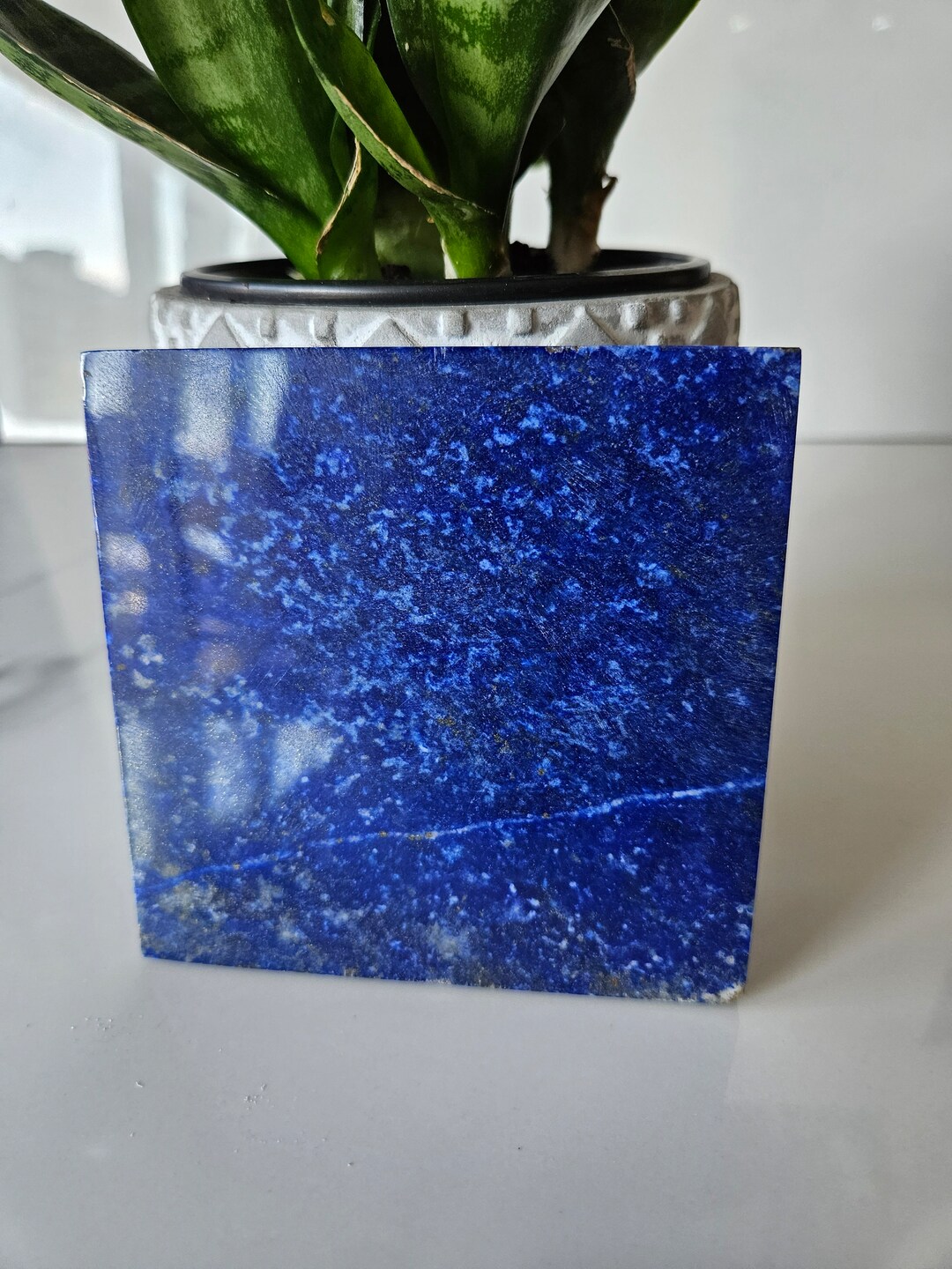 10x10 Cm Stone Sided Tile | Energy Crystal, Boho, Worry Stone, Earth ...