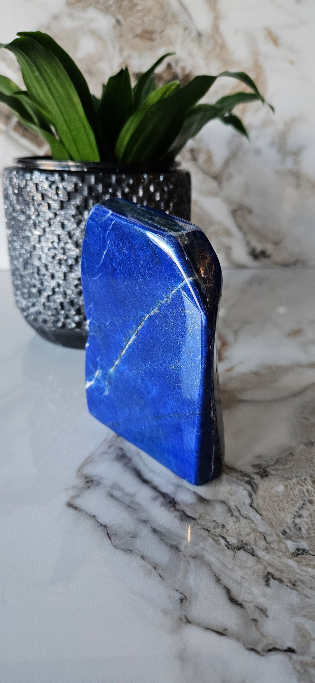 Authentic Lapis Lazuli, Free Form Stone, Tumbled, Gemstone Rock, Chakra ...
