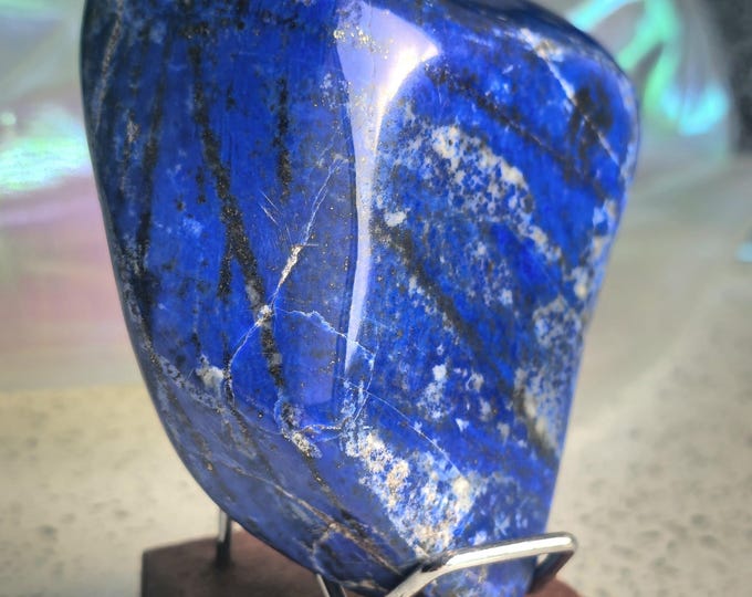 Polished Rough Lapis Lazuli Slab: Afghanistan Golden Pyrite Crystal - Etsy