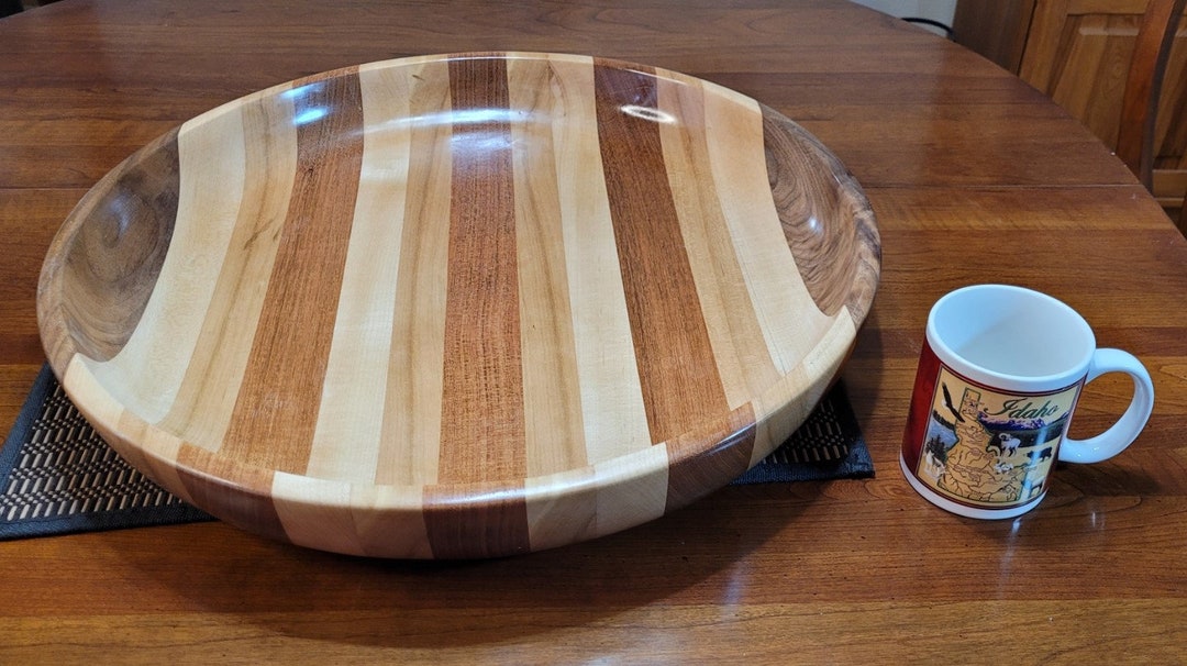 X-large Wood Bowl/platter - Etsy