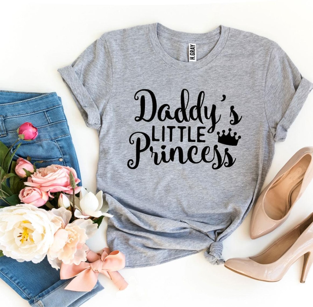 Daddy's Little Princess T-shirt - Etsy