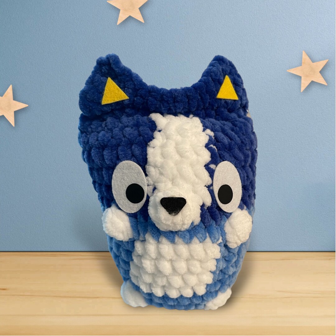 Baby Blue Dog - Etsy