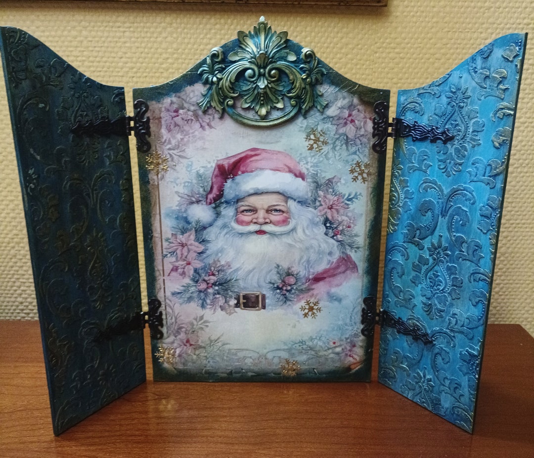 Christmas Triptych - Etsy Australia