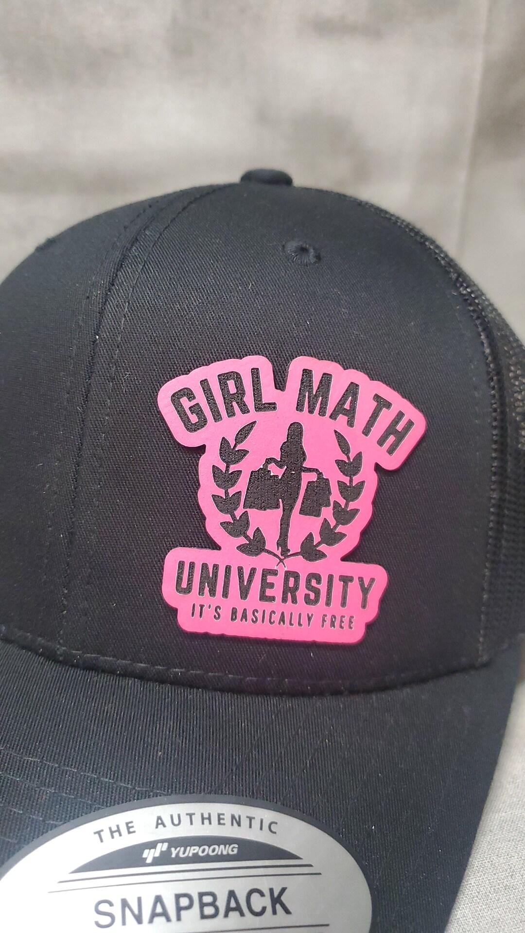 Girl Math University Trucker Hat - Etsy