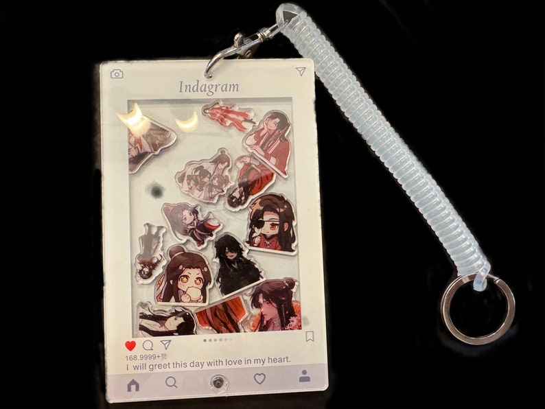 TGCF Acrylic Rocker /key Chain, Heaven Official's Blessing, Xie Lian ...
