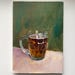 Original Oil Painting of a Pint of Beer / Still Life Painting / Bar Art ...