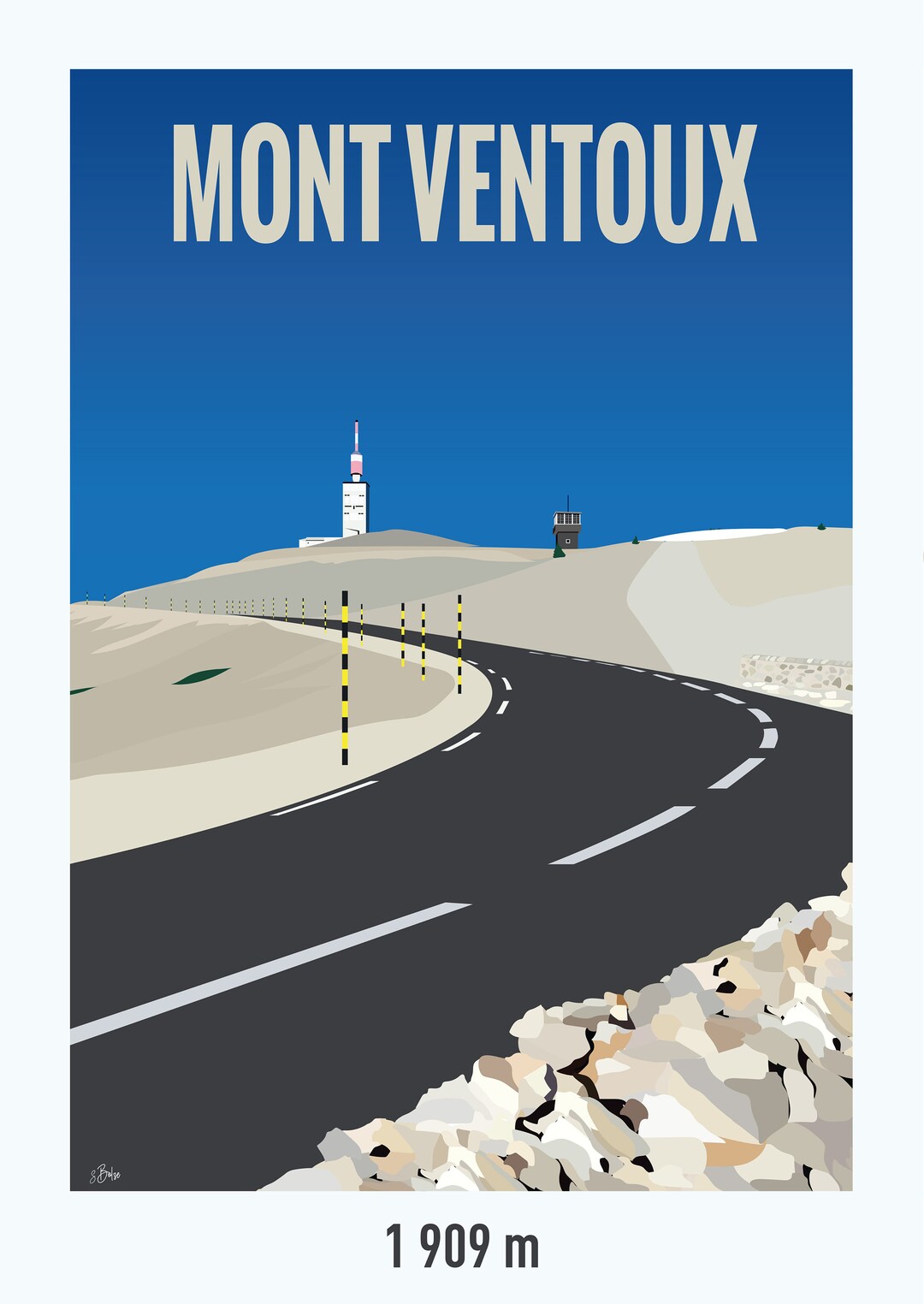 Collector Poster - MONT-VENTOUX - A2 Format - Etsy Canada