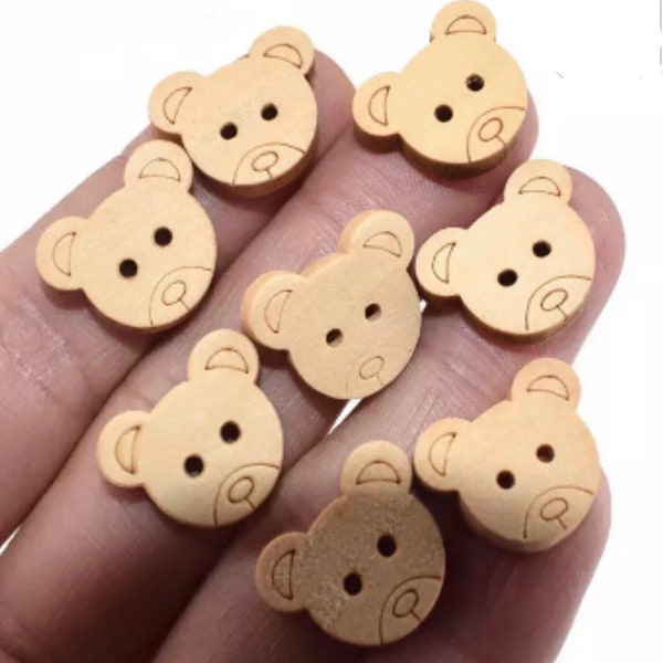 Animal Buttons - Etsy UK