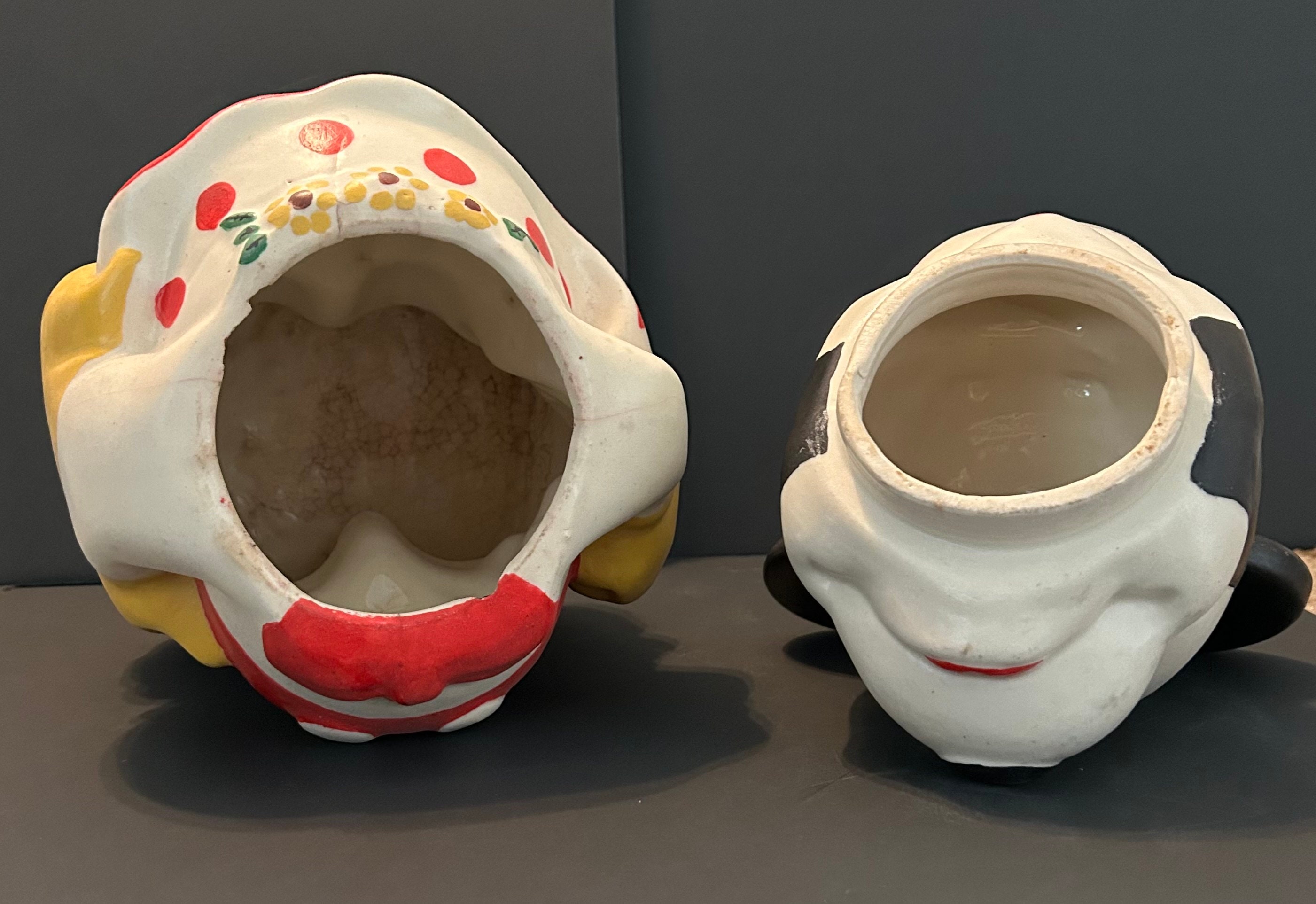 Vintage Mickey, Minnie Mouse Cookie Jar - Etsy