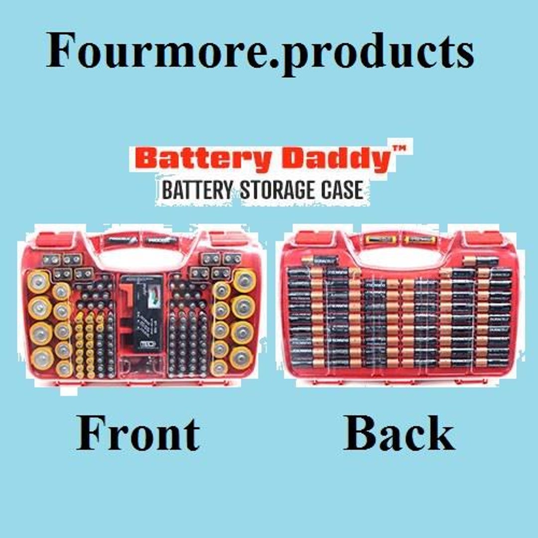 Battery Daddy Battery Storage and Organization - Etsy