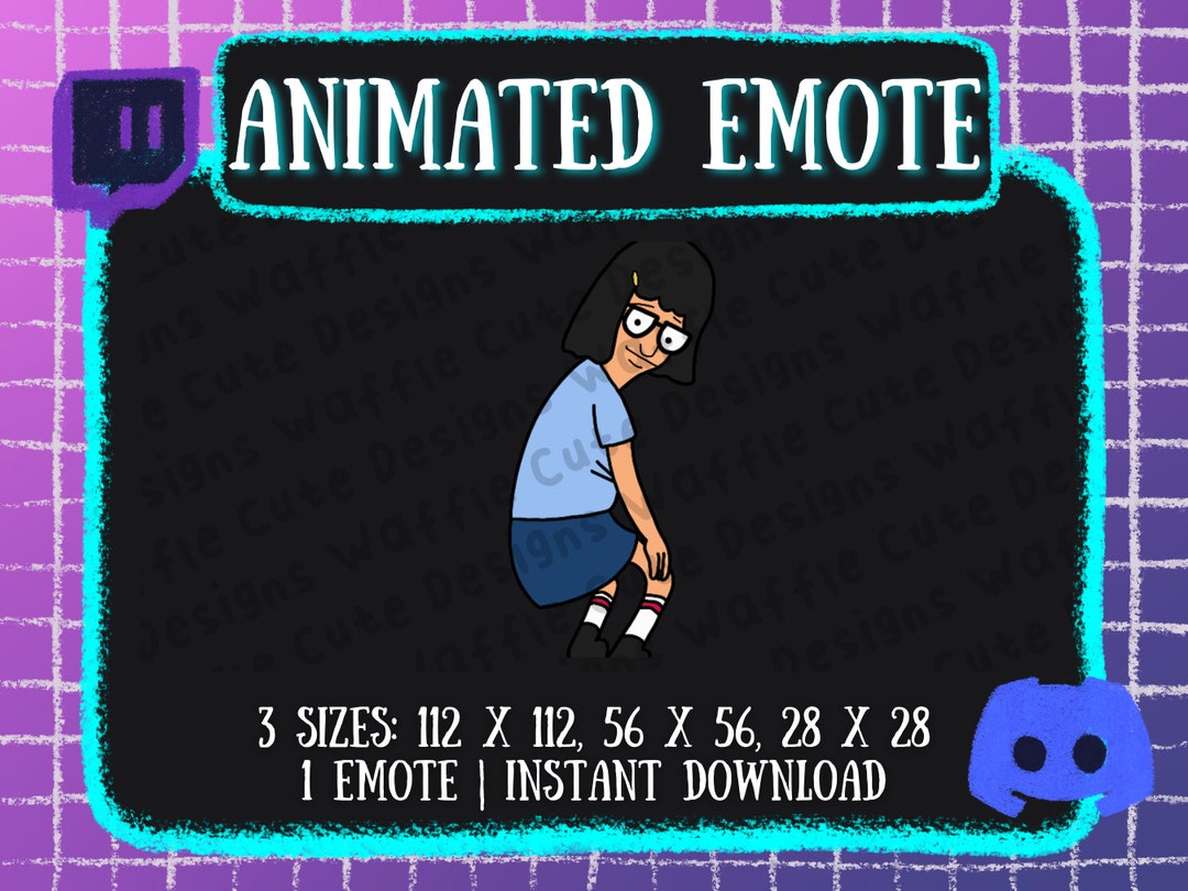 Emote animado prefabricado / Tina Twerk / Emote animado en - Etsy México