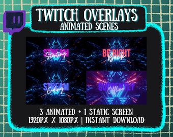 Animated Scene Obs - Etsy