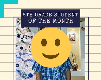 Bee Hive Student of the Month Poster: Recognizing Excellence and ...