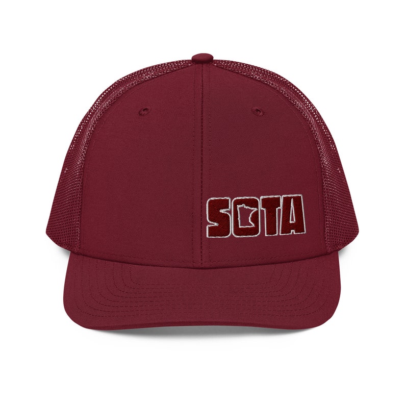 Minnesota Snapback Hat. Classic SOTA Cap. Richardson 112 - Etsy