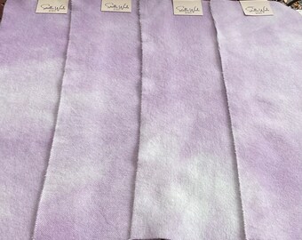 Hand Dyed Wool Fabric Dark Purple Purple Rug Hooking Appliqué & Crafts ...