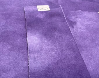 Hand Dyed Wool Fabric Dark Purple Purple Rug Hooking Appliqué & Crafts ...