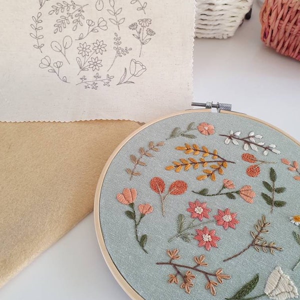 Embroidery Fabric - Etsy