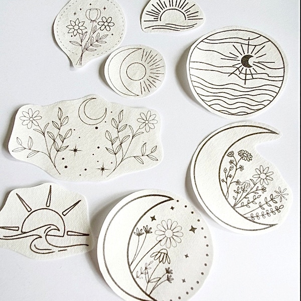 Celestial Machine Embroidery Designs - Etsy