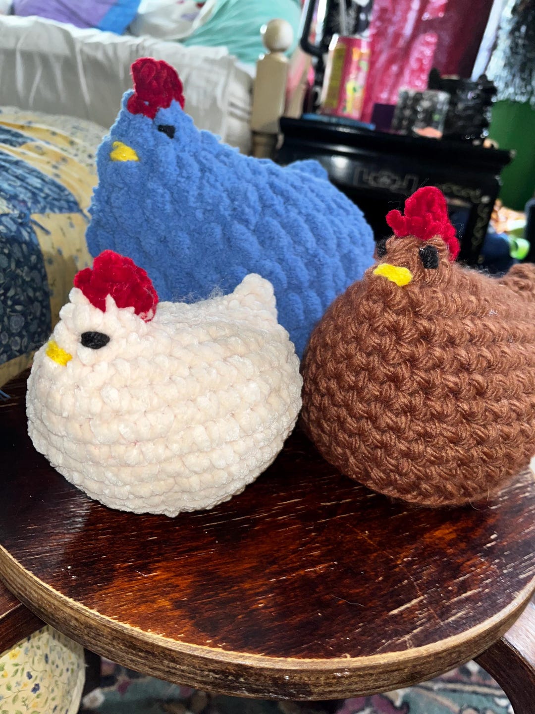 Crochet Chicken (custom) - Etsy