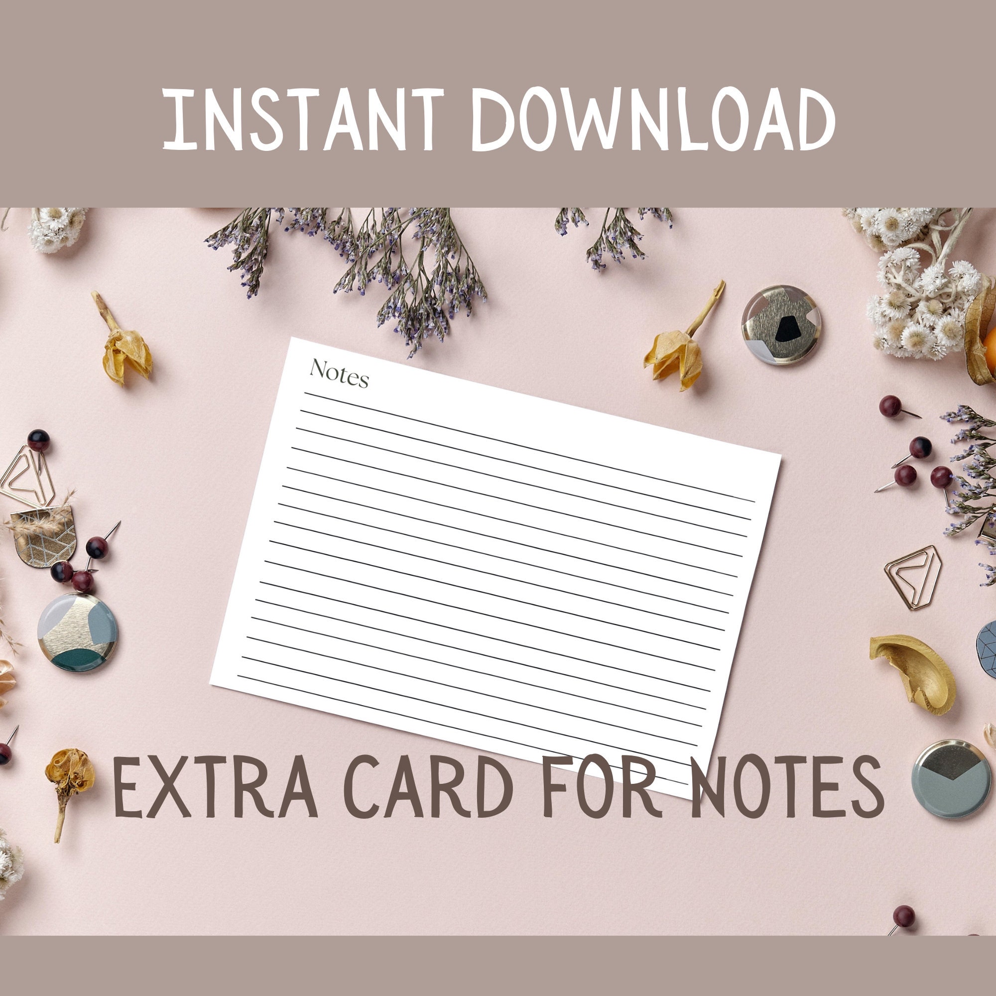 Cocktail Recipe Card| Printable Blank Drink Recipe Card| Holiday Drink ...