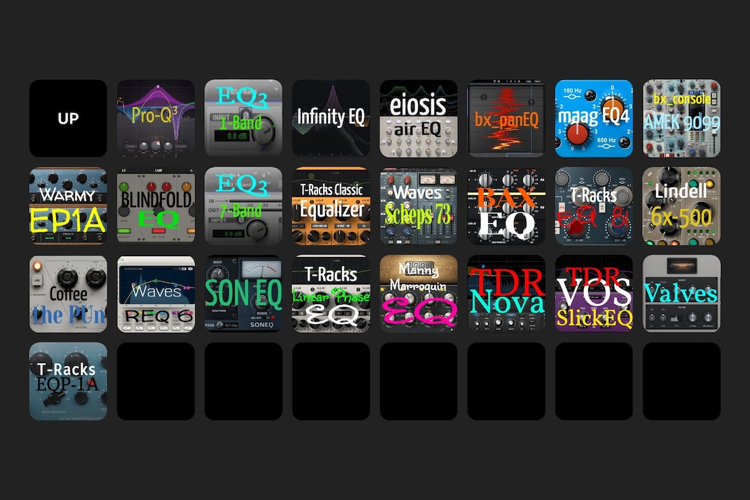 Premium Audio Plugin Icon Packs ***for Streamdeck or Soundflow Macros ...