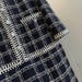 Handmade Tweed Boucle Check Pattern Dress With Diamond Trim - Etsy